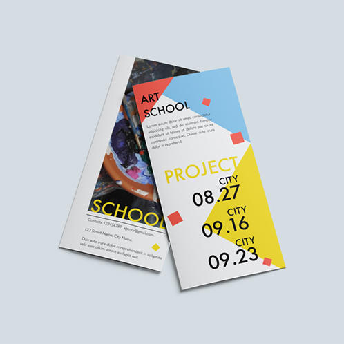 Art School Brochure – MyPagesTemplates.com