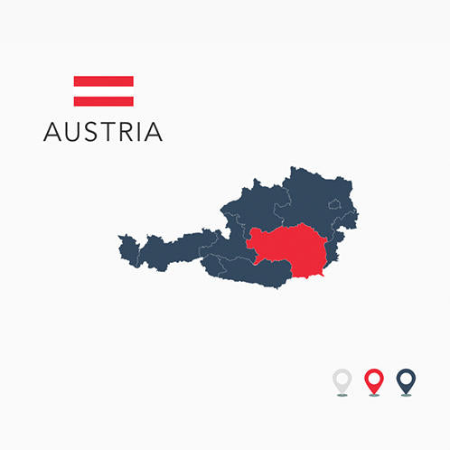 Austria Map – MyPagesTemplates.com