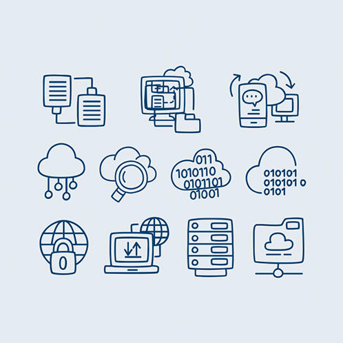 Computer Doodles – MyPagesTemplates.com