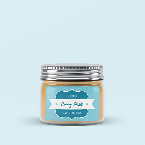 Curry Paste Jar Label – MyPagesTemplates.com