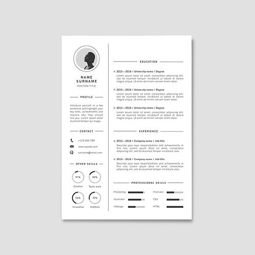 Fine Resume – MyPagesTemplates.com