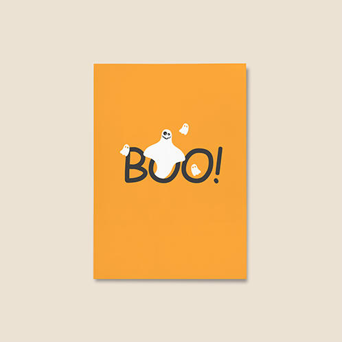 Halloween Boo Card – MyPagesTemplates.com