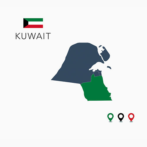 Kuwait Map – MyPagesTemplates.com