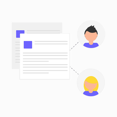 Live Collaboration Illustration – MyPagesTemplates.com