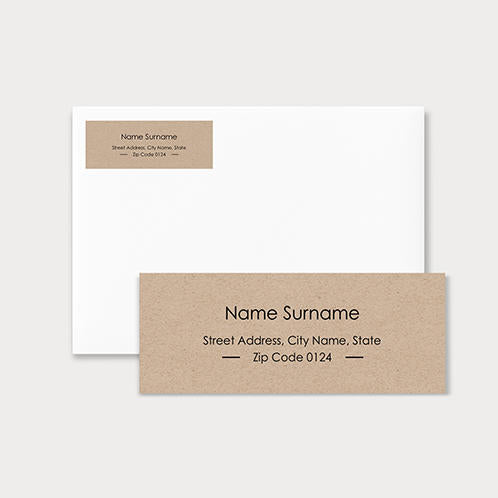 Rustic Address Label – MyPagesTemplates.com