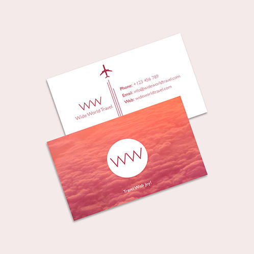 Travel Business Card – MyPagesTemplates.com