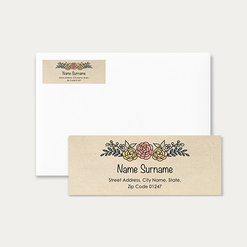 Vintage Address Label – MyPagesTemplates.com